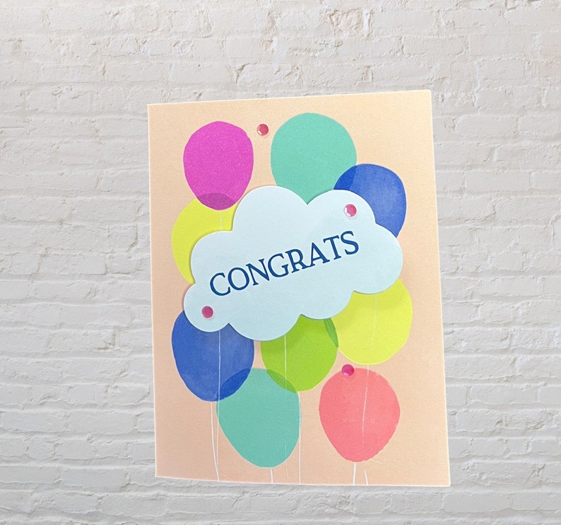 CONGRATS, Birthday, Stampin UP, Greeting Card, Note Card, Graduation ...