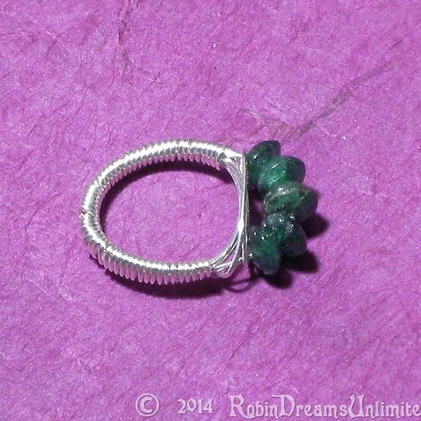 Wire Wrap Ring - Etsy