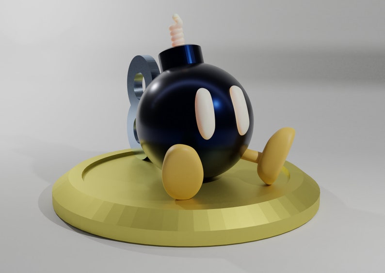 Bob-omb DIY 3d Print STL File - Etsy