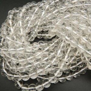 Clear Quartz A · Smooth · Round · 6mm, 8mm, 10mm - Etsy