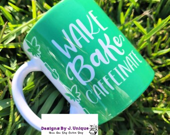 Wake and Bake Mug - Etsy