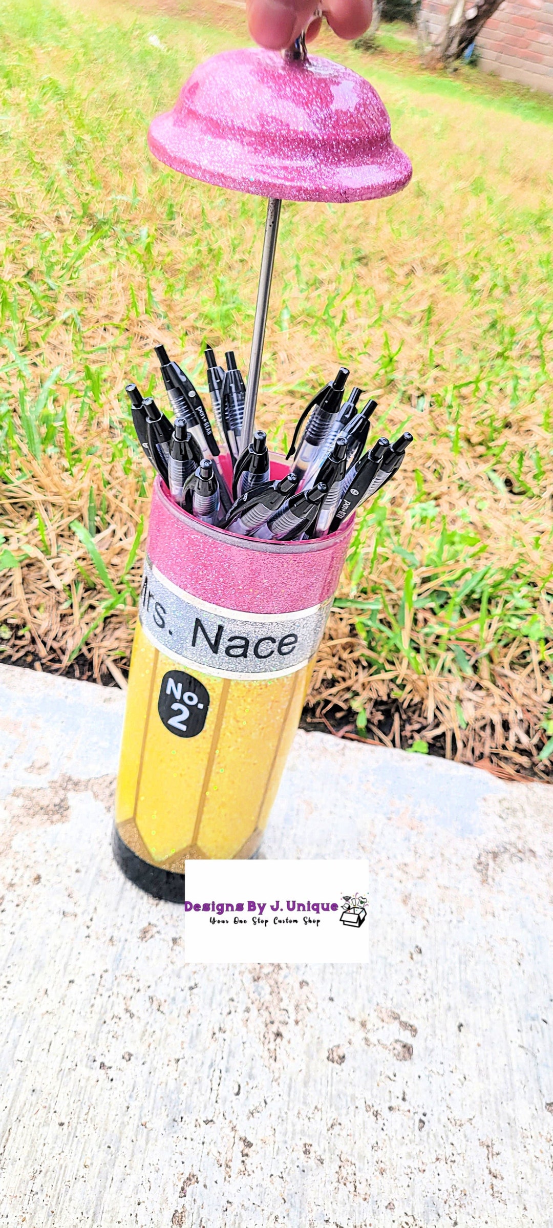 Pencil/pen Holder Teacher Appreciation Gift - Etsy