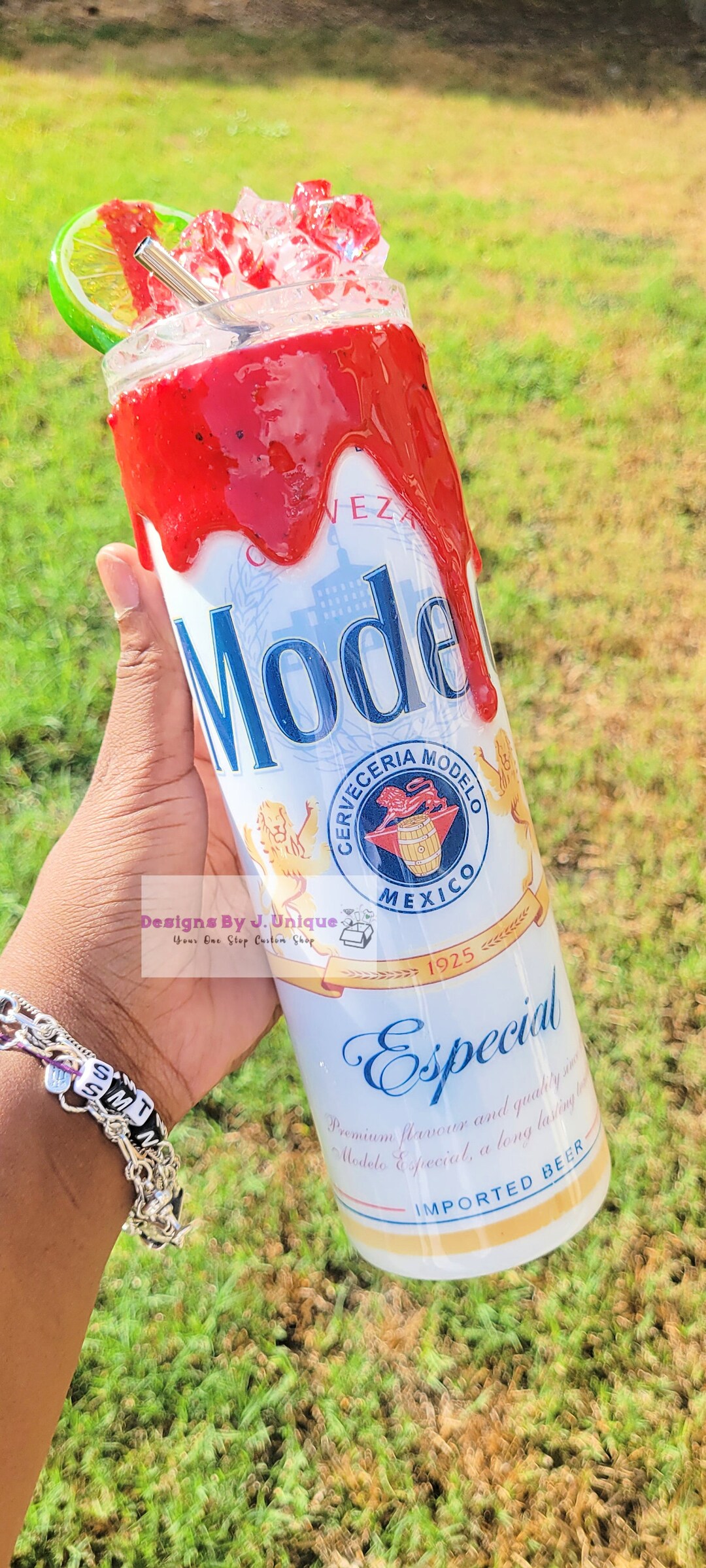 Modelo Chamoy Drip Hot/cold Tumbler With Personalization on Handle and ...