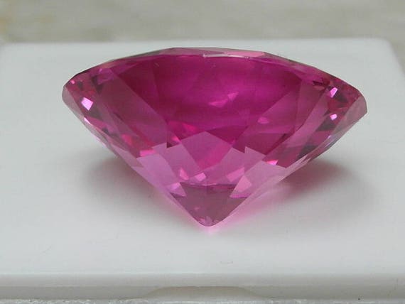 Brilliant Pink Oval Topaz - Gem