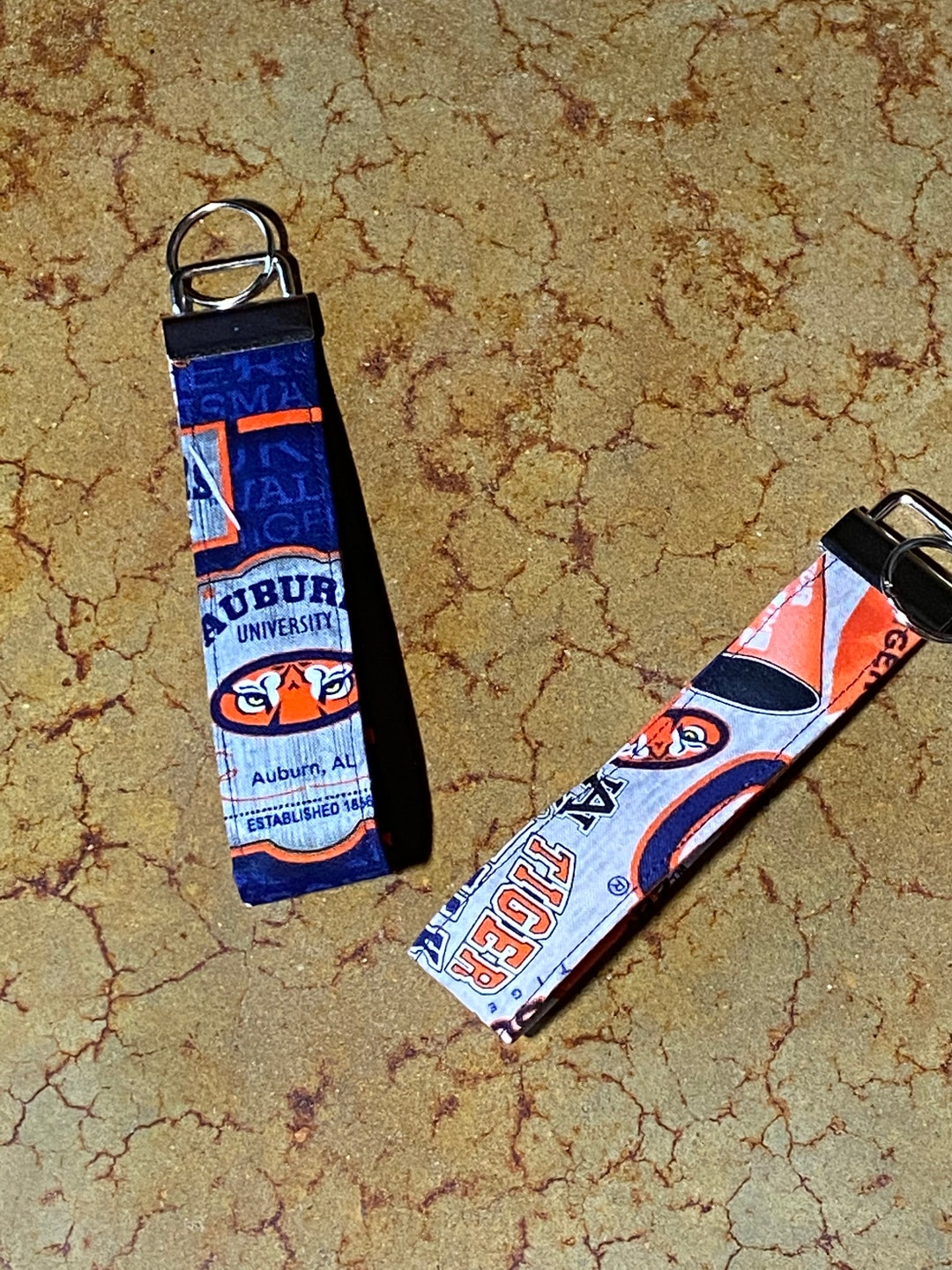 Auburn Key Chain Fob Wristlet/key Chain Gifts Graduates, Teacher, Teens ...