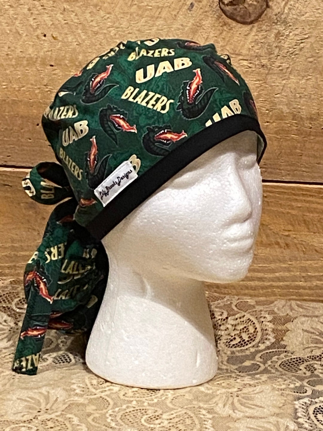 UAB Surgical Scrub Cap, Pony Tail, Bouffant, High Bun, or Traditional ...