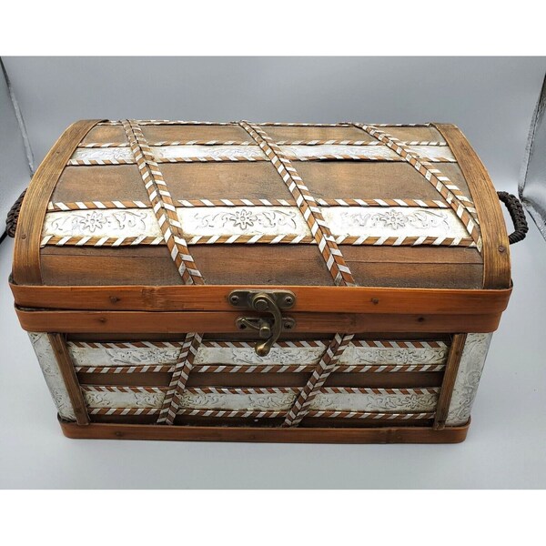 Wooden Treasure Chest - Etsy