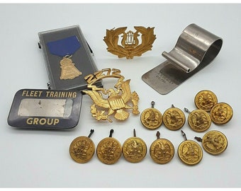Ww2 Navy Buttons - Etsy