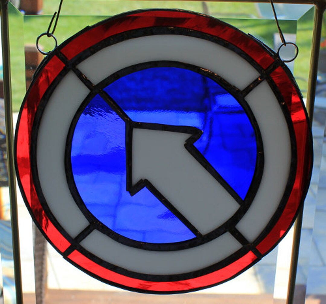 Stained Glass 1st TSC Patch Suncatcher/wall Hanging - Etsy