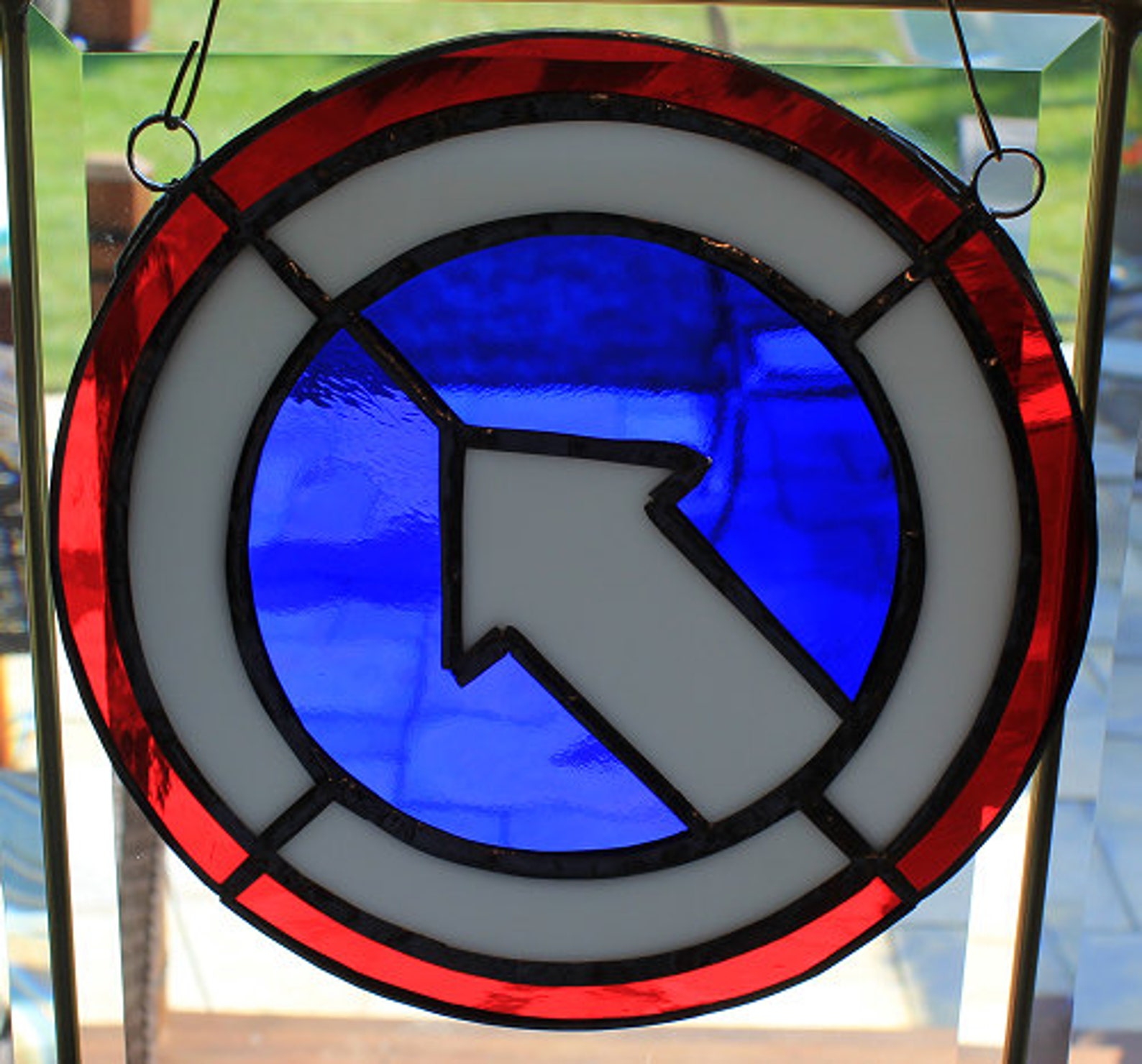 Stained Glass 1st TSC Patch Suncatcher/wall Hanging | Etsy