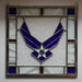 Stained Glass US Army Logo Suncatcher Wall Hanging - Etsy