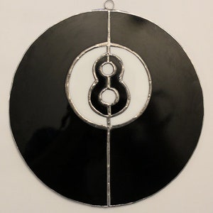 Stained Glass 8-ball - Etsy