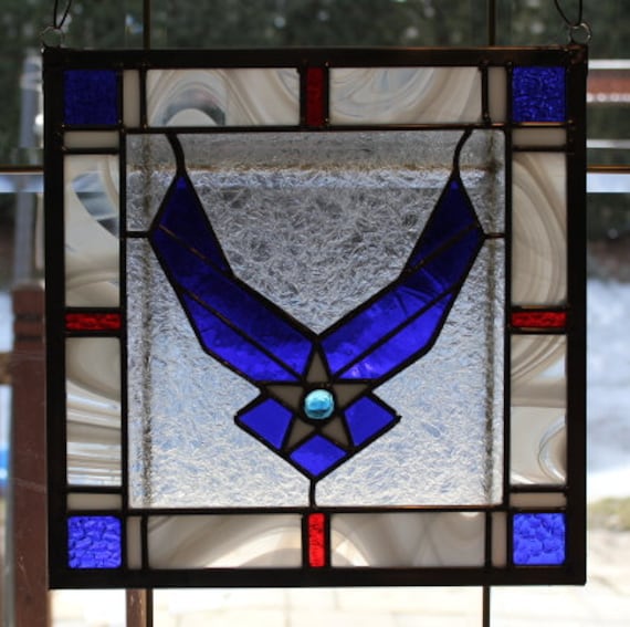 Us Army Stained Glass Night Light Soldier Nightlight Etsy