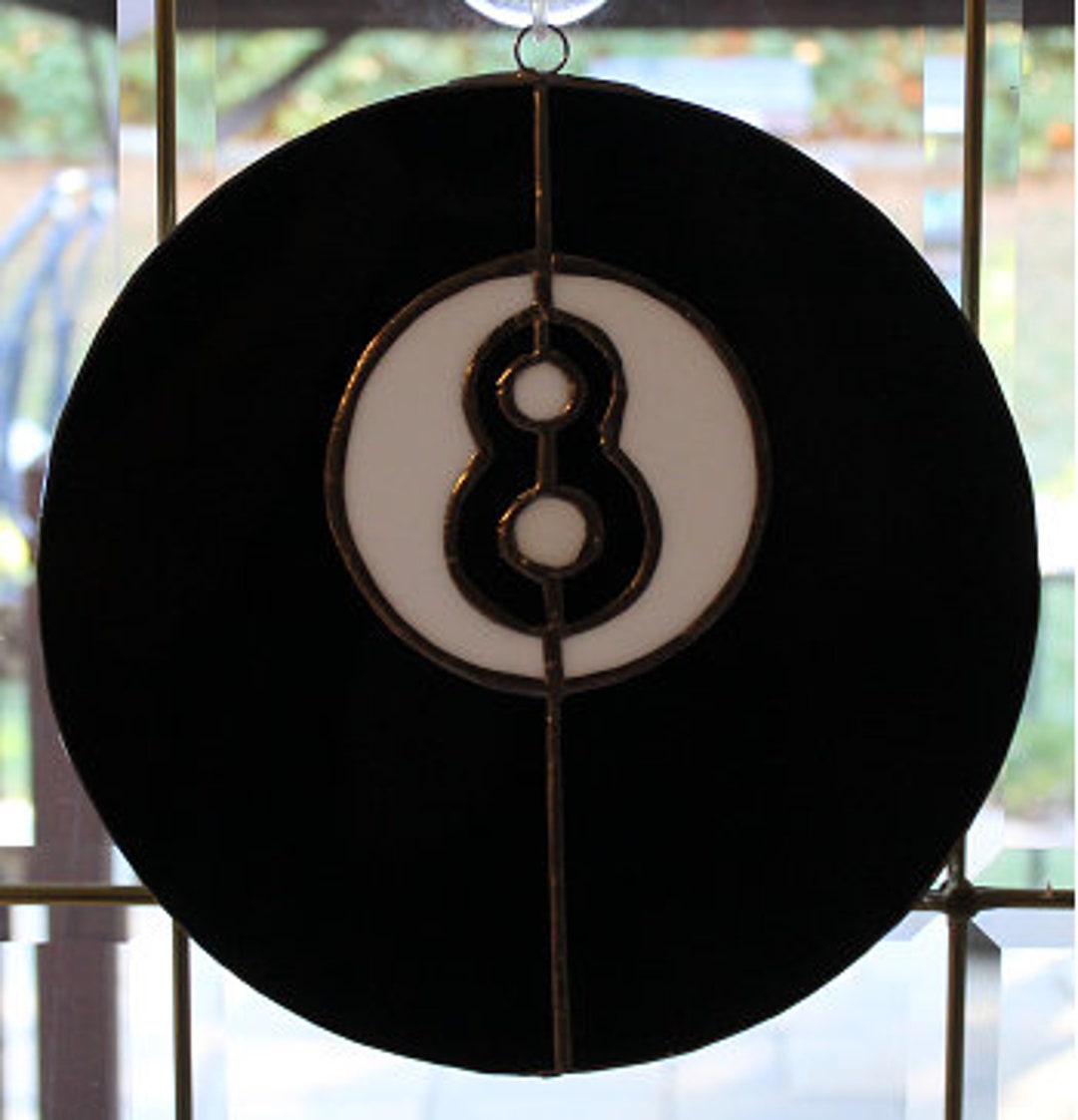 Stained Glass 8-ball - Etsy
