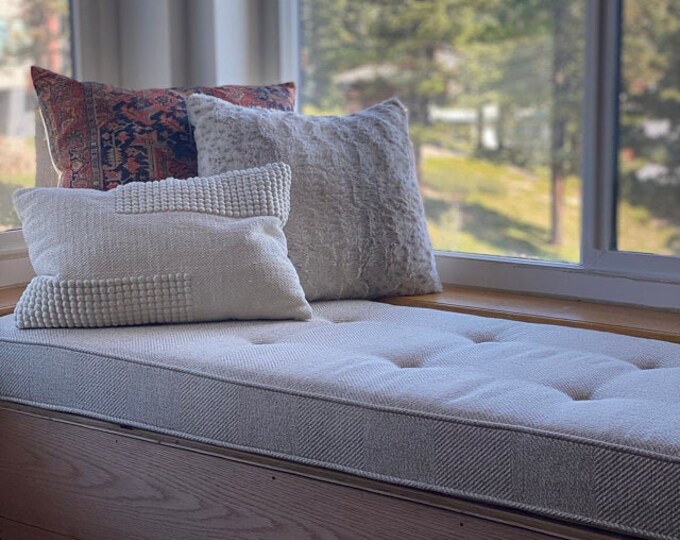 Kitchen Dining Banquette Bench Cushions Custom Made EXAMPLE - Etsy