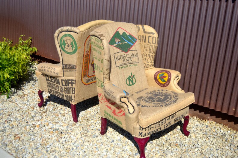 Custom Chair Custom Upholstered Vintage Wingback Chairs - Etsy