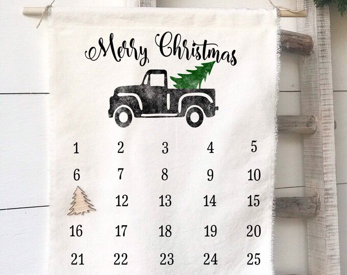 Christmas Calendar, Advent Calendar, Christmas Countdown, Christmas ...