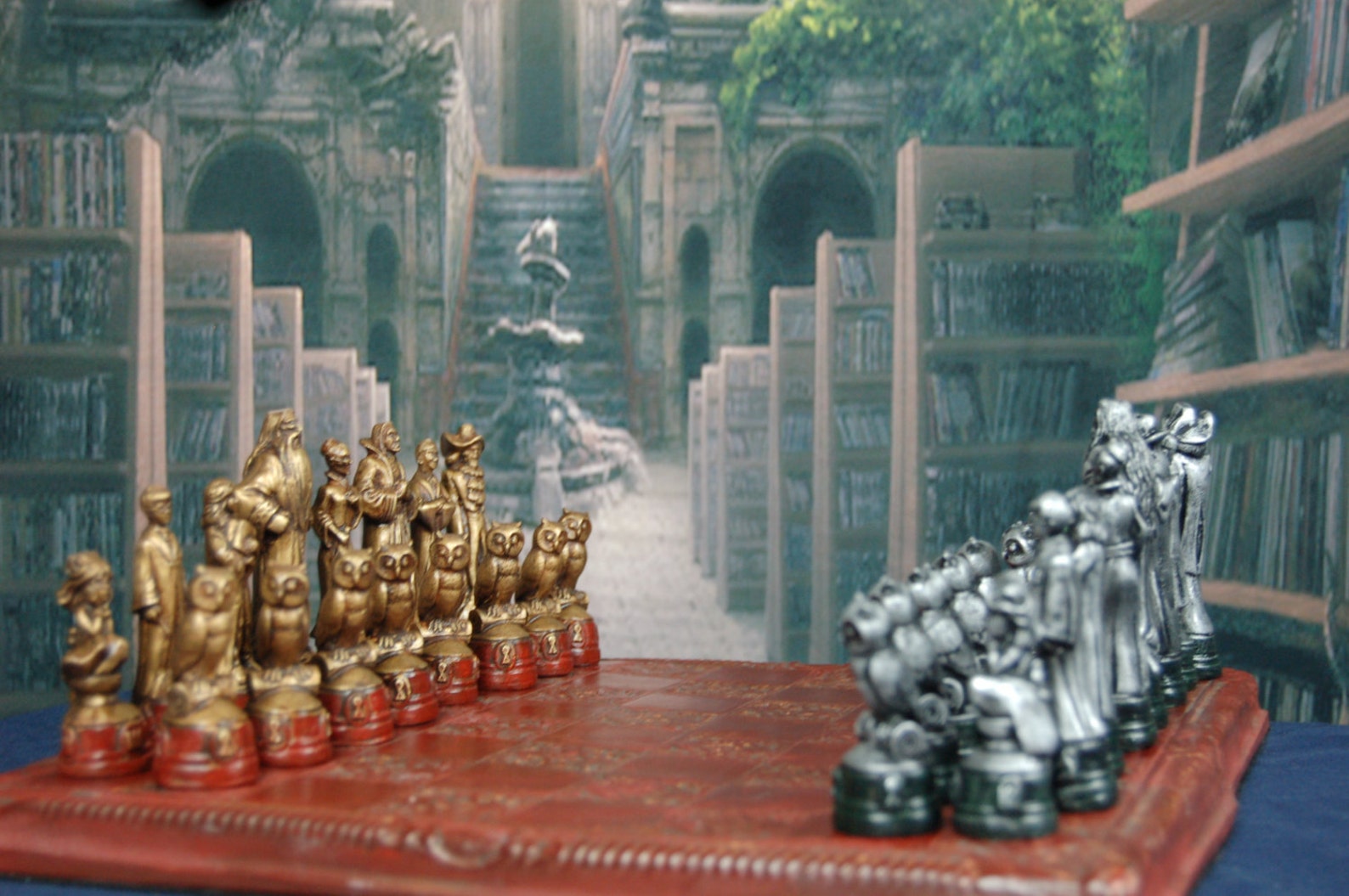 Harry Potter Chess Set, Customisable Colours (pieces Only) - Etsy