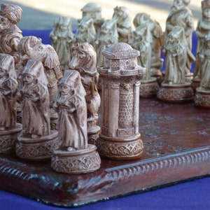 Arabian Nights Chess Set, Customisable Colours (pieces Only/board Not ...