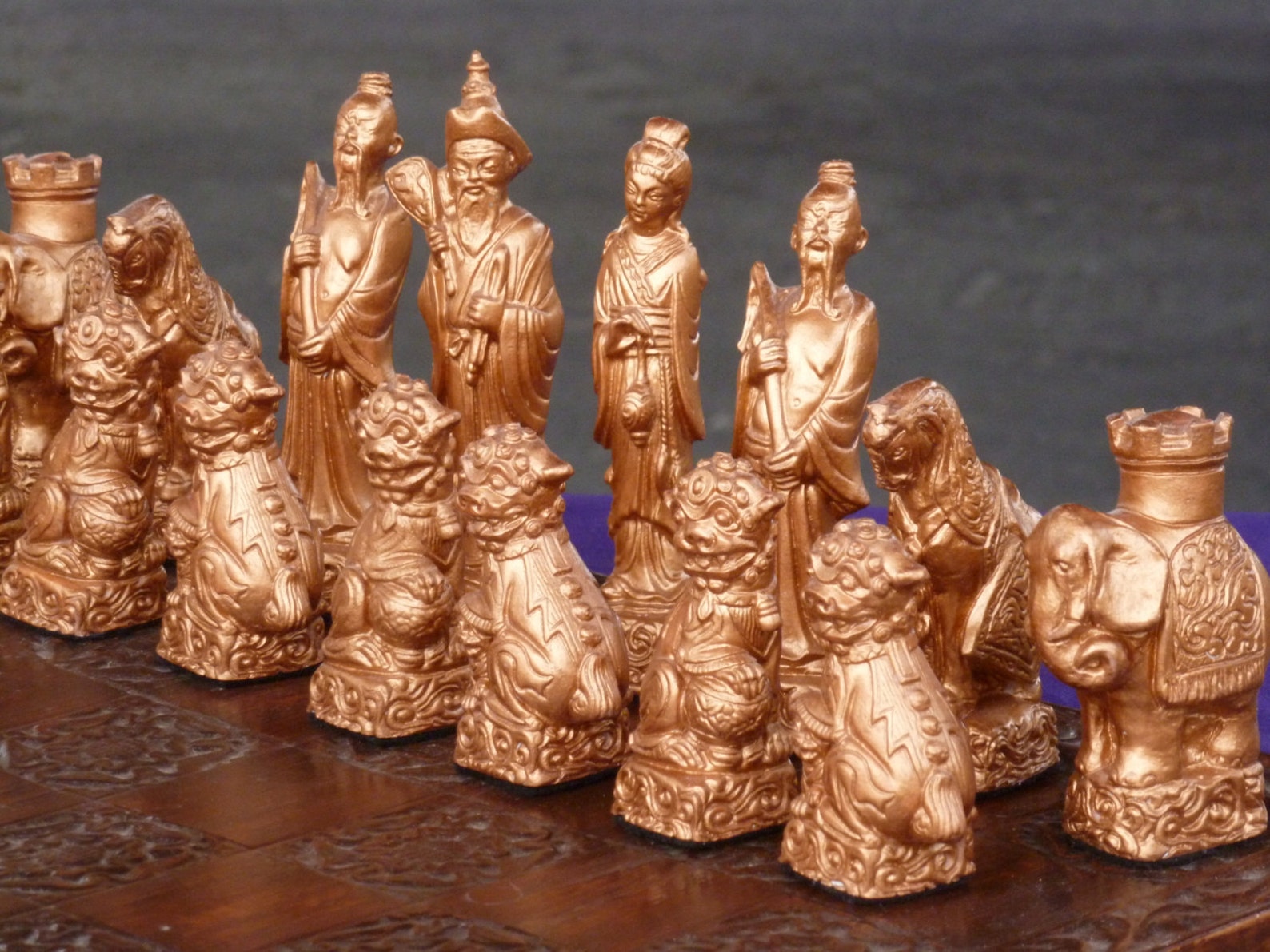 Mandarin Chess Set Customisable Colours pieces Only/board - Etsy