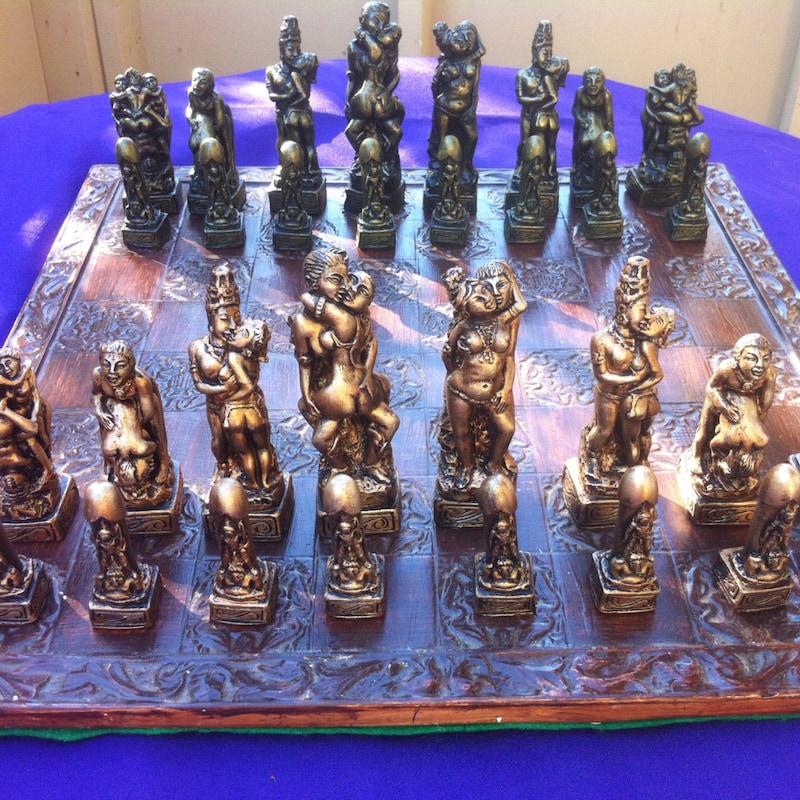Sexy Chess Set Etsy 8712