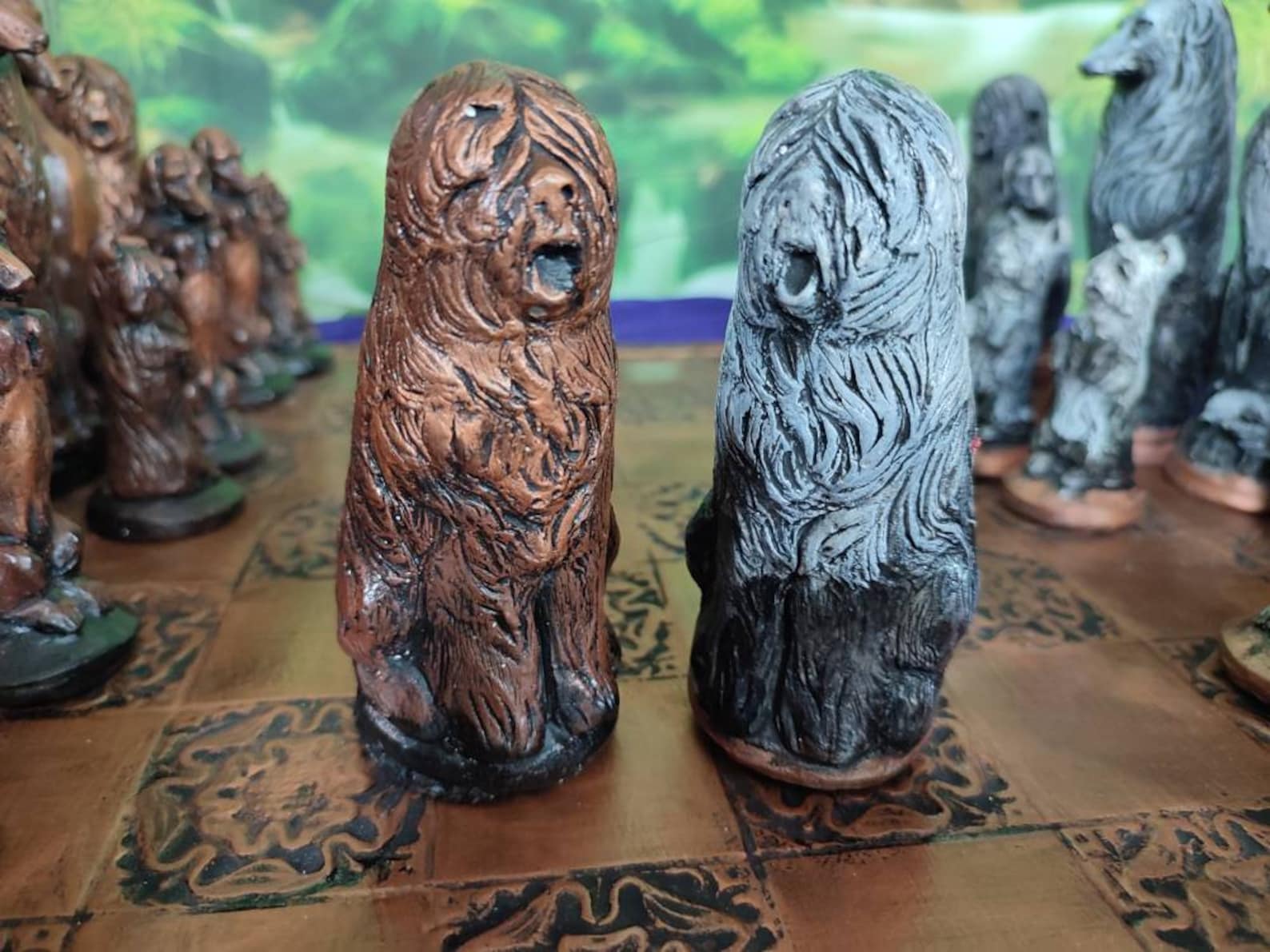 NEWLARGE Dogs Chess Set. Customisable Colours pieces - Etsy