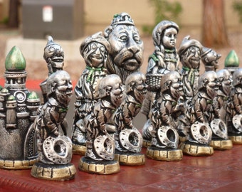 Wicked Handmade Chess Set - Etsy