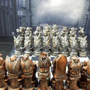 Ready to Ship**** Gargoyles Chess Set (pieces Only/board Not Inluded ...