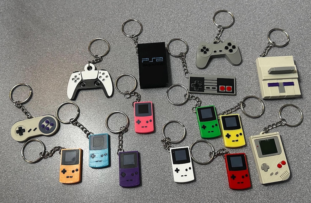 Video Game Keychains - Etsy