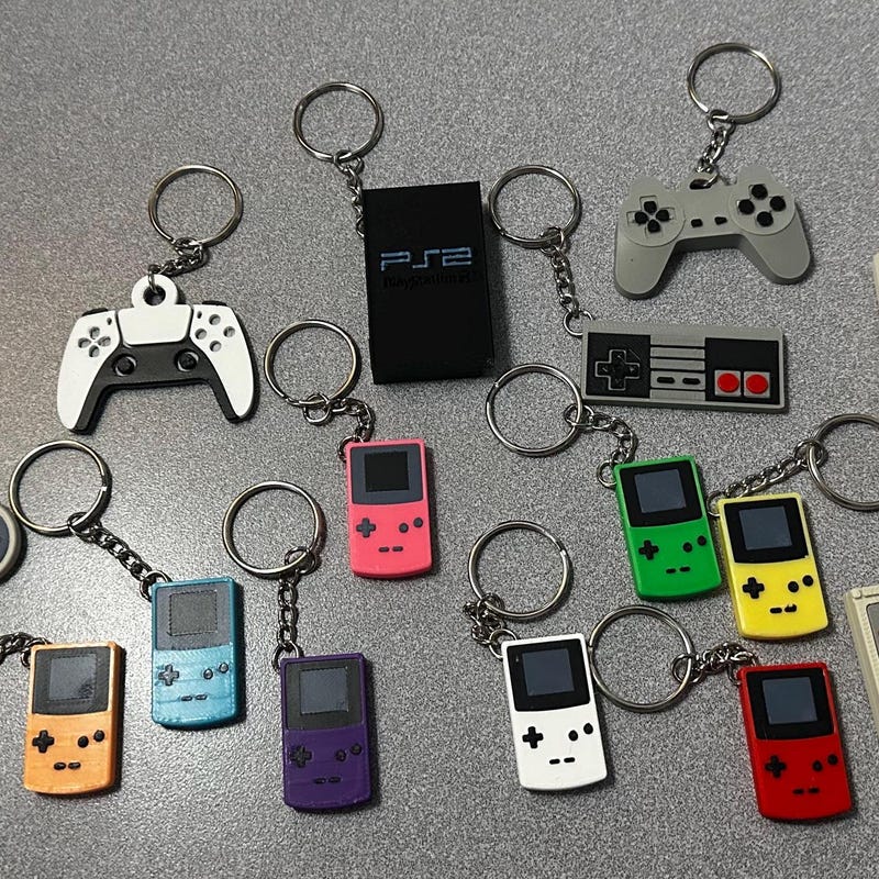 Video Game Key Chains - Etsy