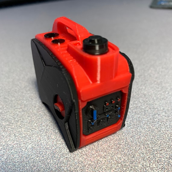 1:10 Scale 3D Printed Portable Generator With Mount. - Etsy