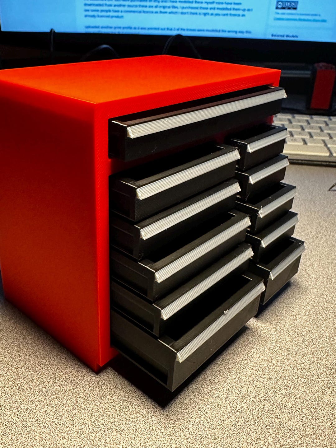 1/10 Scale Tool Box - Etsy