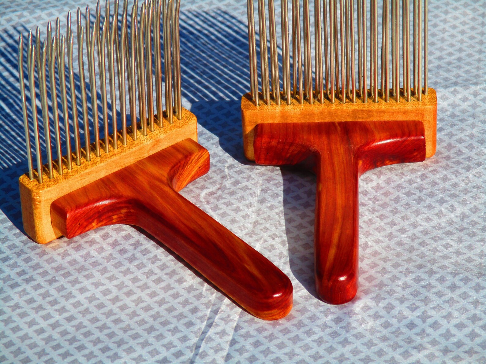 Buy Fine Wool Combs for Cleaning Wool Ready to Spin Great Gift Online ...