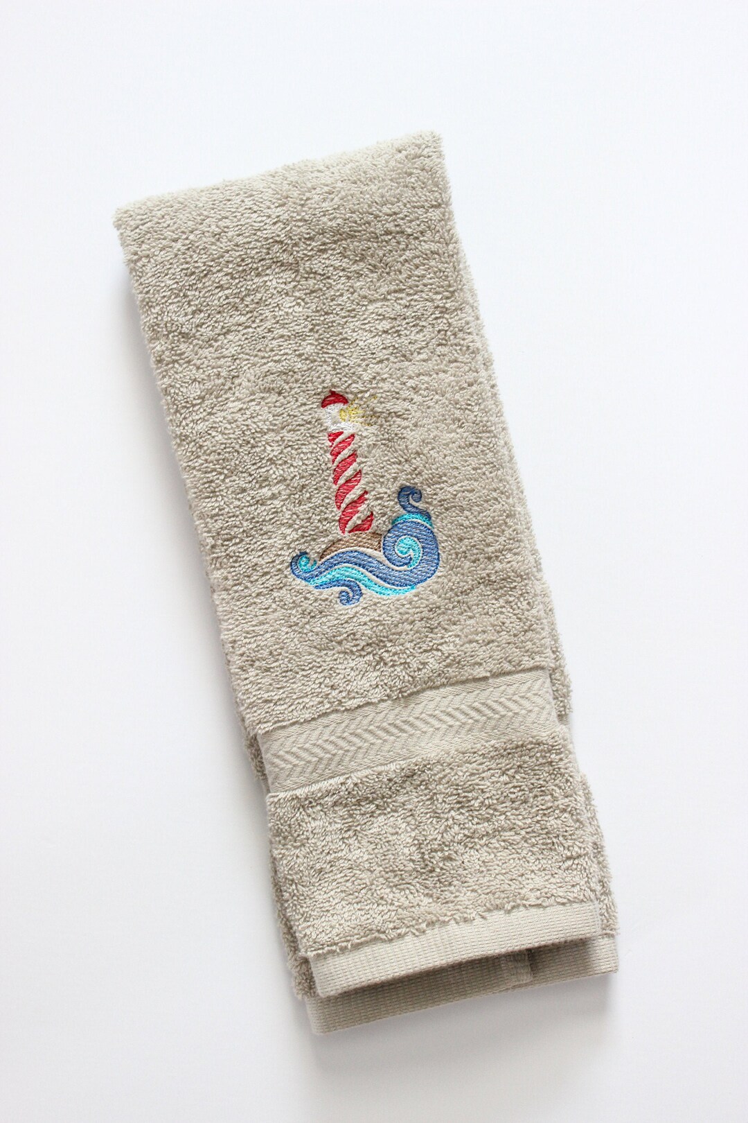 Lighthouse Hand Towel - Lighthouse Towel - Lighthouse Decor - Nautical ...