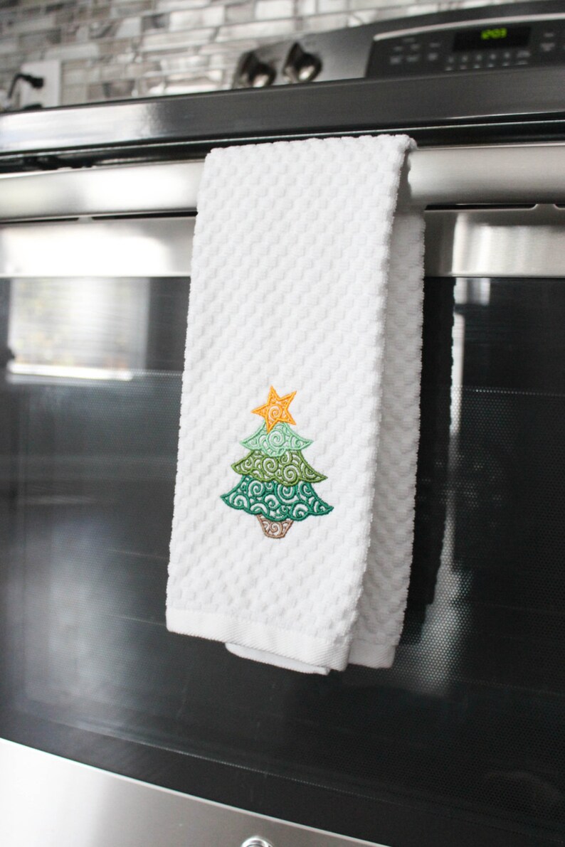 Christmas Kitchen Towels Christmas Towels Holiday Kitchen - Etsy