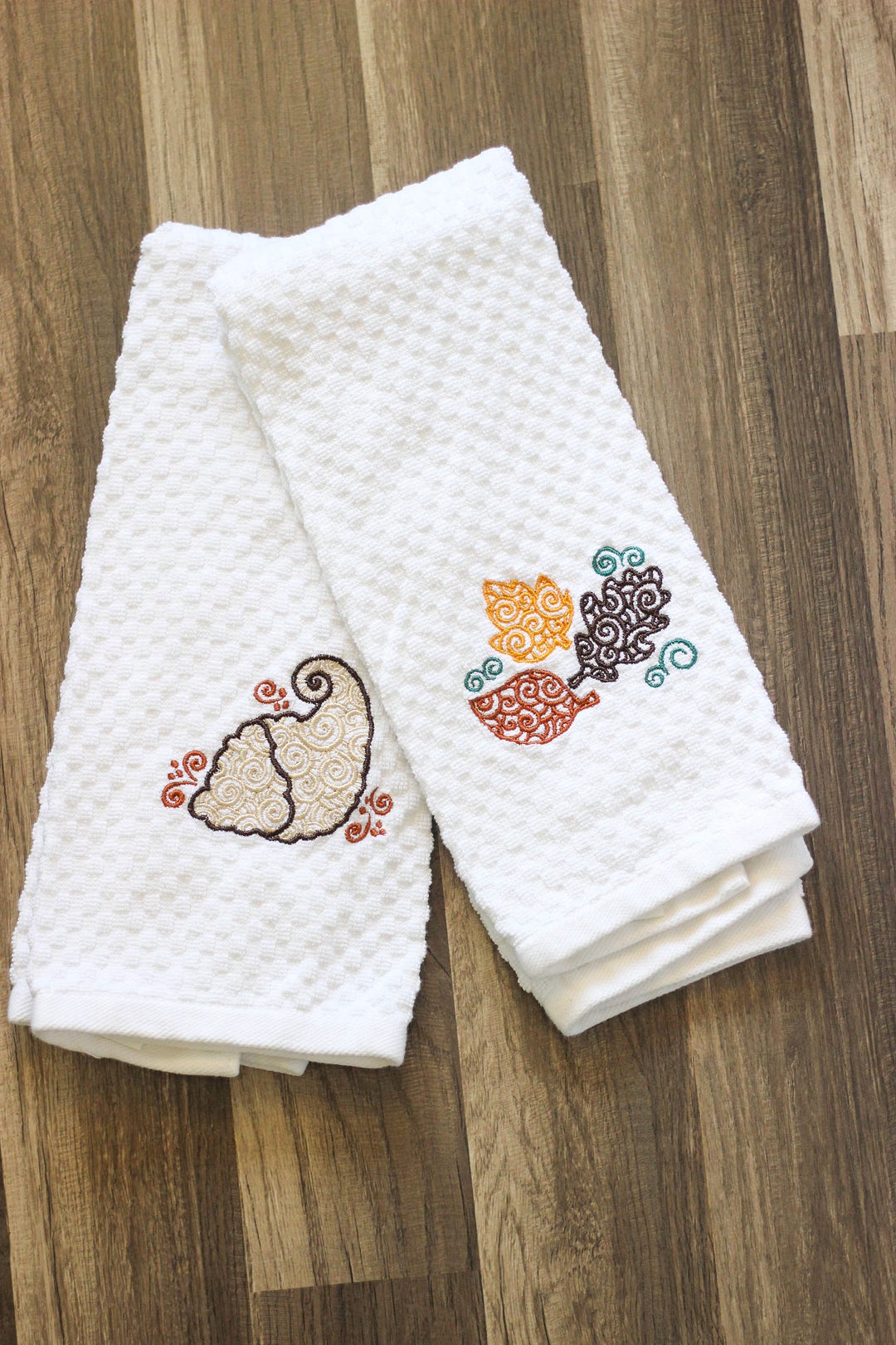Thanksgiving Kitchen Towels - Thanksgiving Hand Towels - Thanksgiving ...