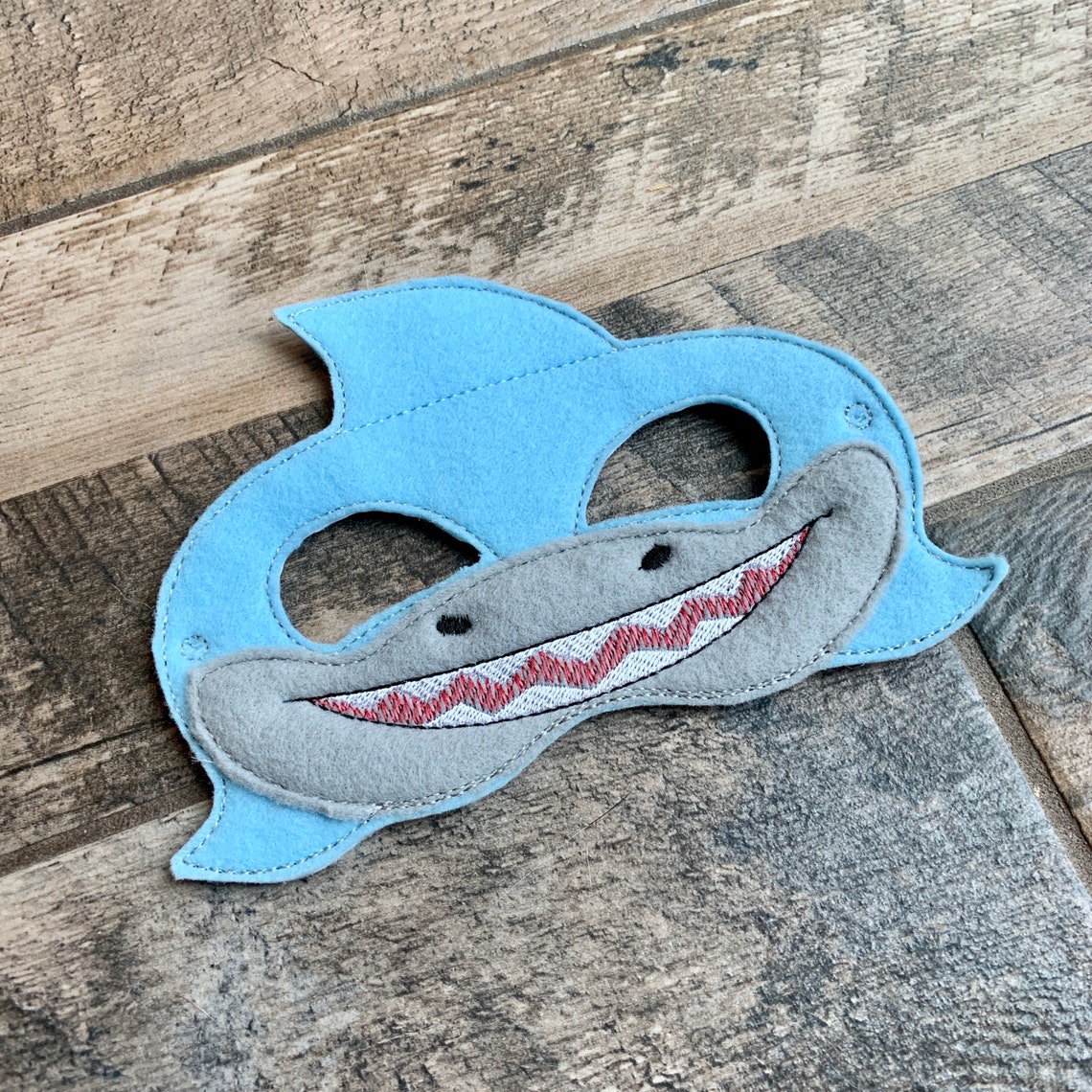 Shark Mask - Shark Kids Mask - Shark Play Mask - Dress up Mask ...
