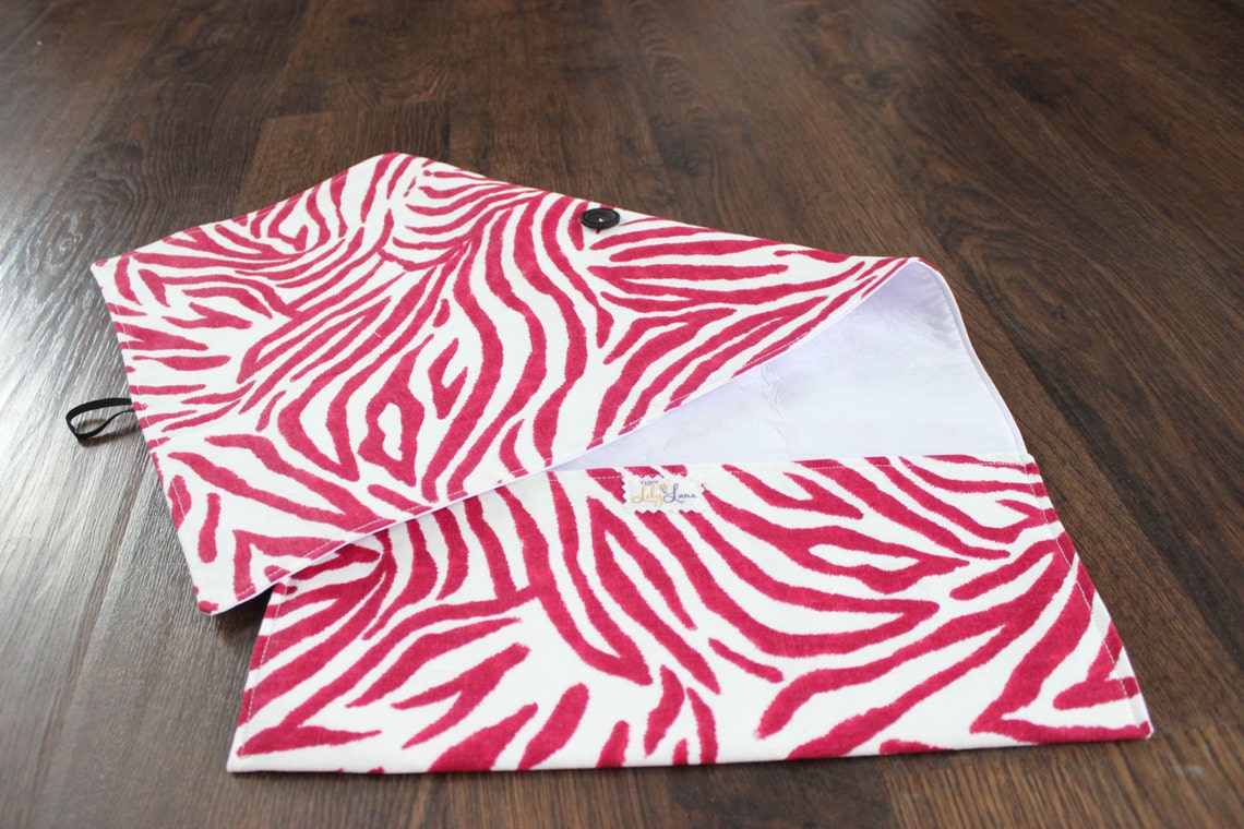 Diaper Clutch Zebra Print Diaper Clutch Diaper Changing | Etsy