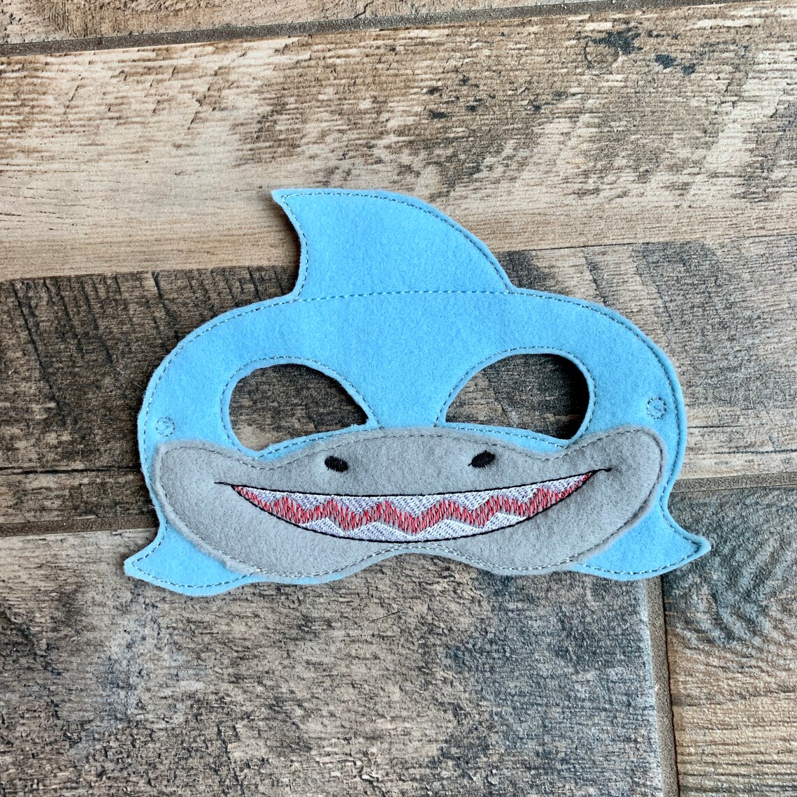 Shark Mask - Shark Kids Mask - Shark Play Mask - Dress up Mask ...