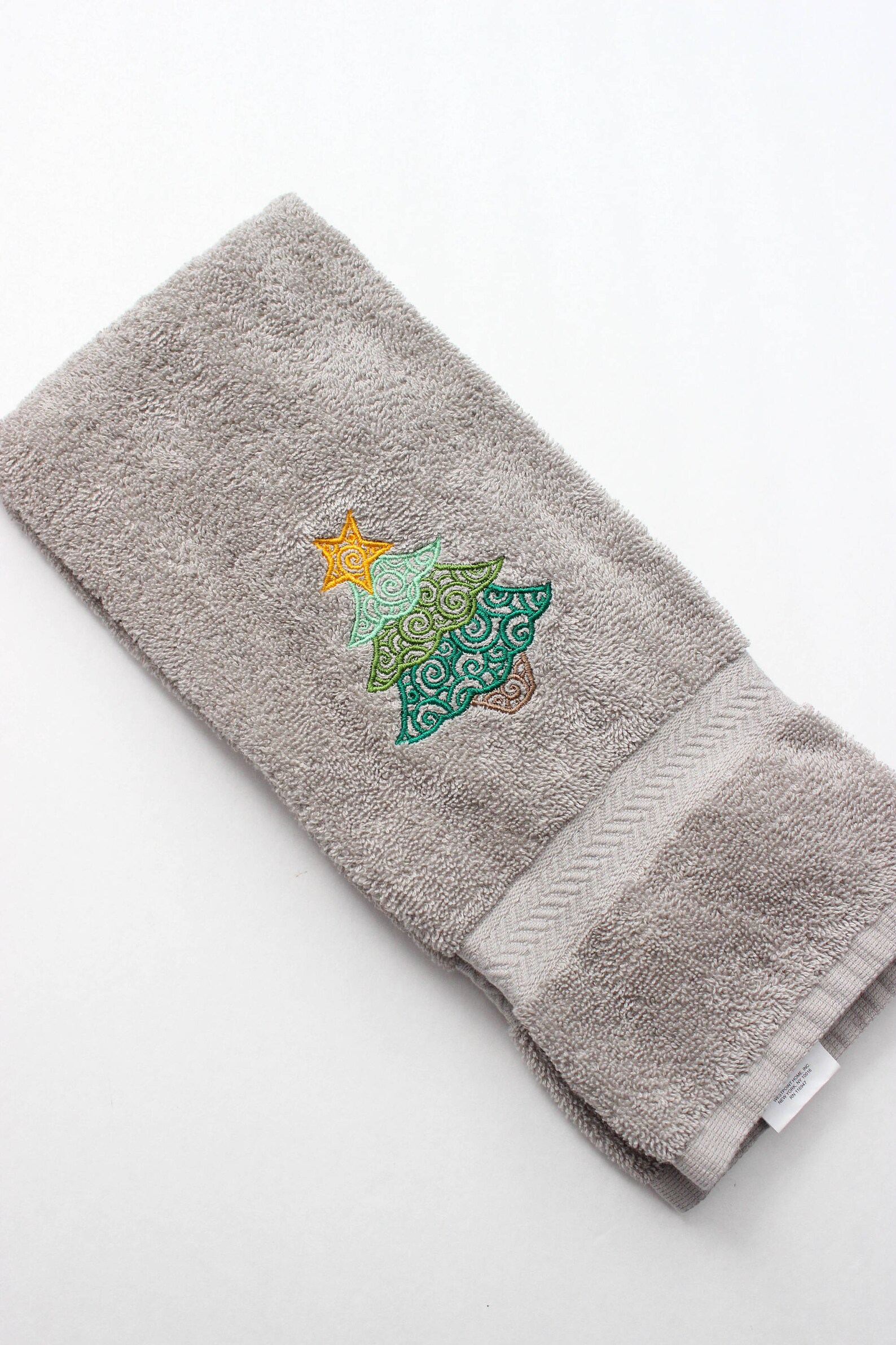 Christmas Hand Towel Set Christmas Towels Snowflake Towels - Etsy