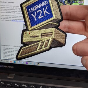 I Survived Y2K patch - Etsy