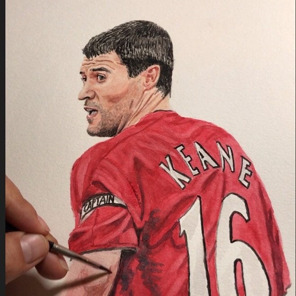 Manchester United Painting - Etsy