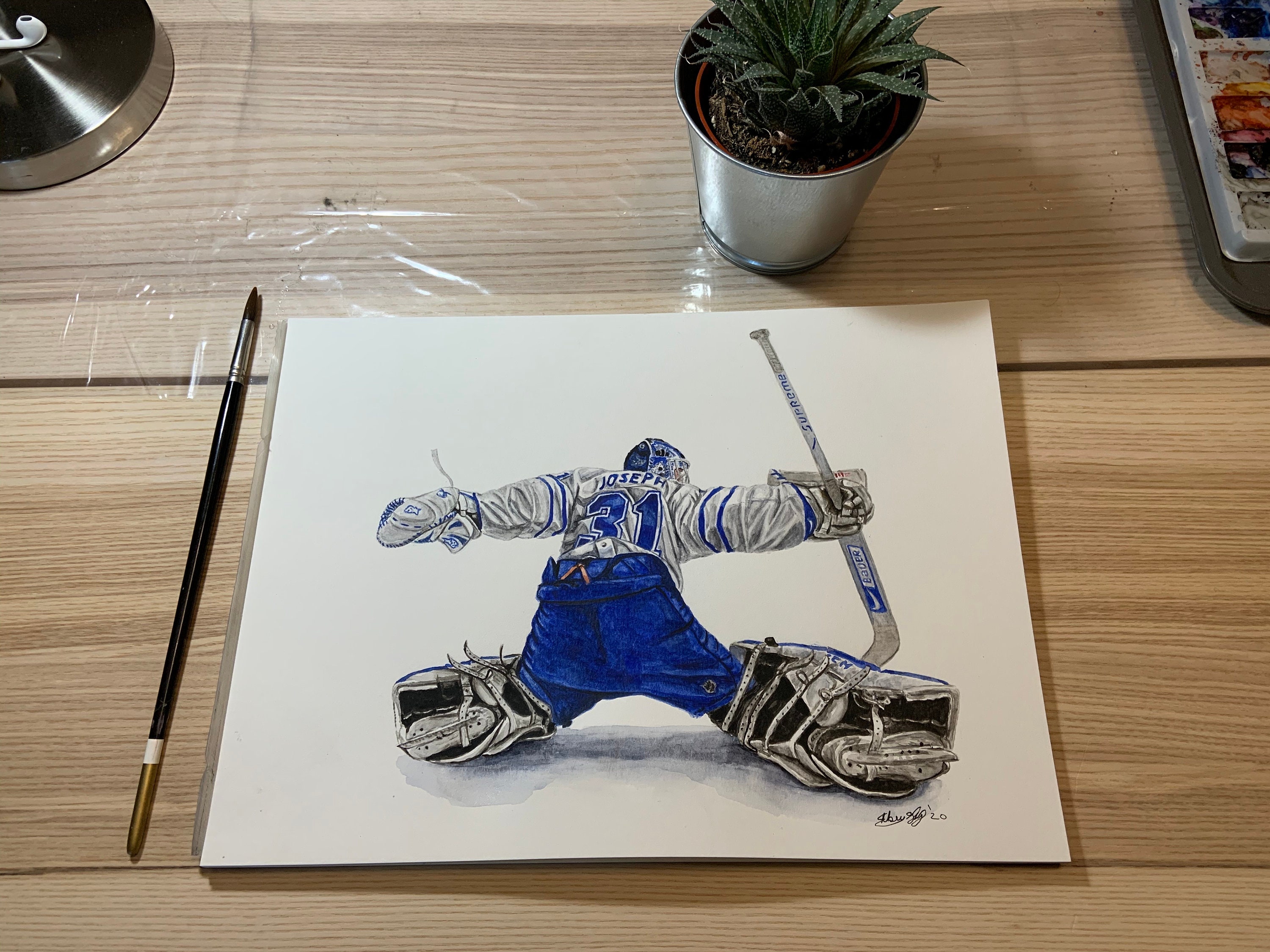Cujo // Curtis Joseph // Toronto Maple Leafs // Hockey // NHL | Etsy Canada