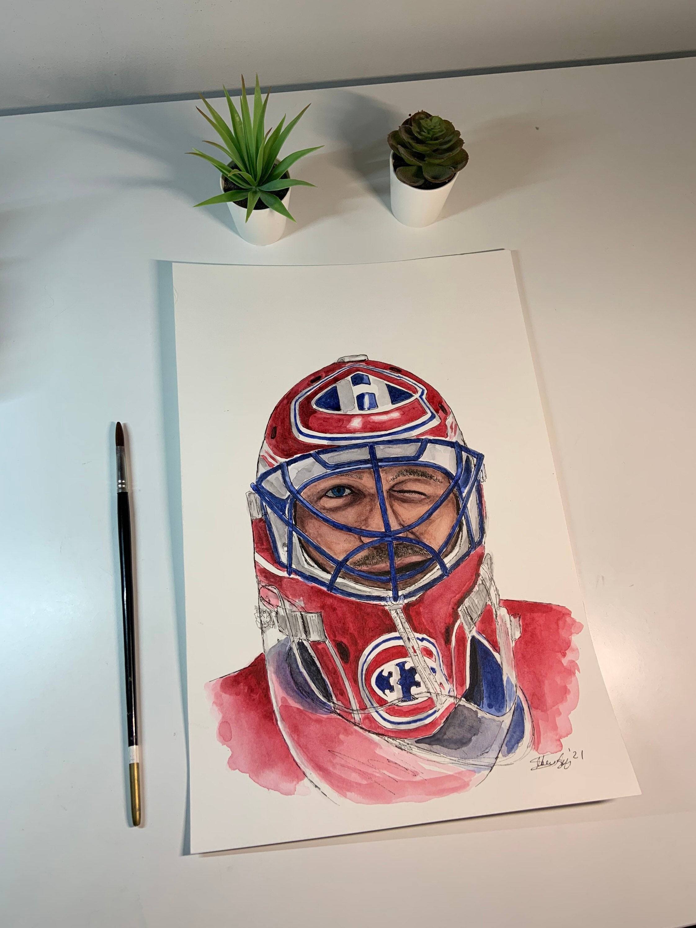 Patrick Roy Goalie