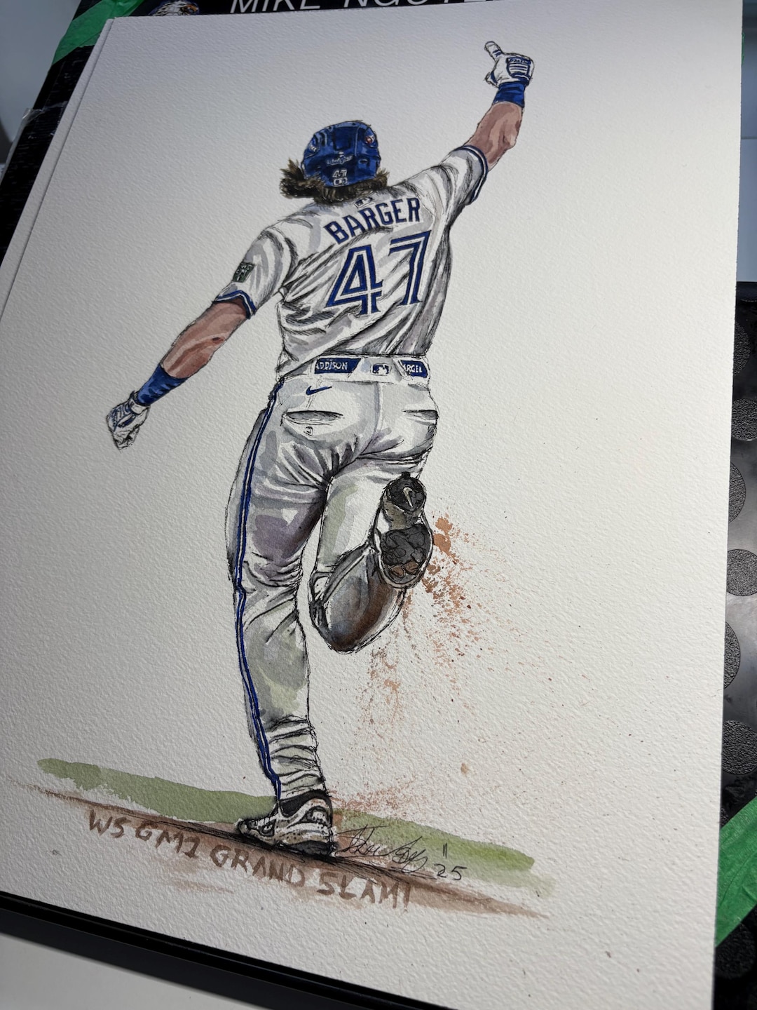 Bam Bam Grand Slam - Addison Barger by Mikenguyenart // Toronto Blue ...