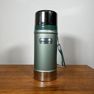 Aladdin Stanley Vacuum Bottle, No. No. A-1350B, 1990, 24 Oz. Size ~ Keep Your Coffee Hot Thermos ...