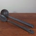 Kitchen Utensils, Tinned Spoon& Enamelware Ladle, Vintage Farm House ...