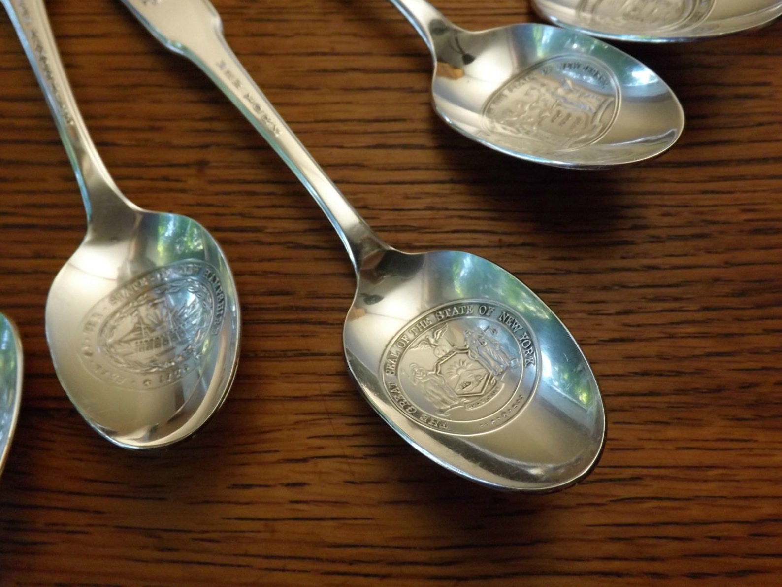 Bicenntenial State Collector Spoons 1776-1976 Set of 9 - Etsy UK