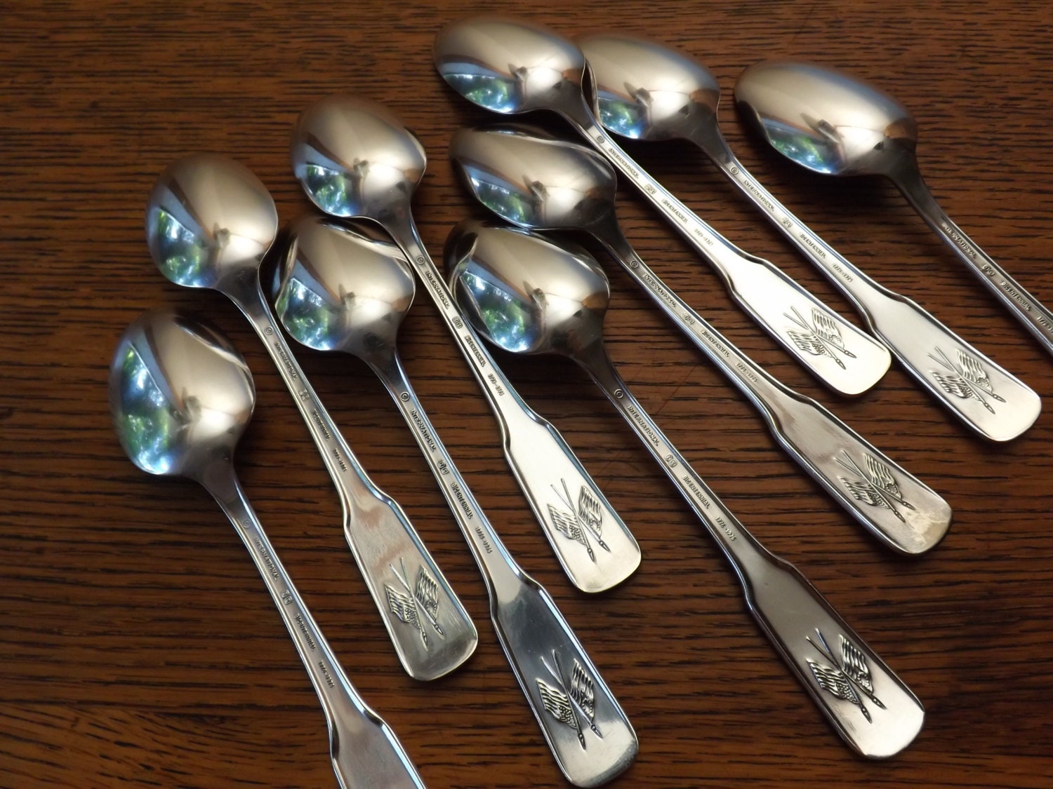Bicenntenial State Collector Spoons 1776-1976 Set of 9 - Etsy UK