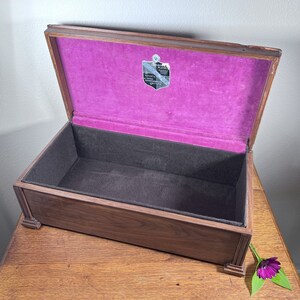 Refinished Silverware Chest: Pacific Silvercloth Lining, Solid Wood - Etsy